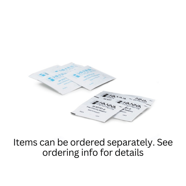 HI38017-200 Free and Total Chlorine (Low and Medium Range) Test Kit ...