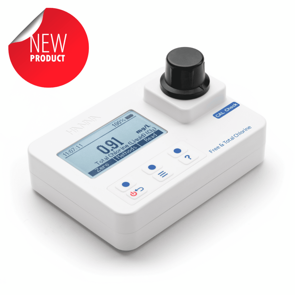 Chlorine Portable Photometer - HI97790 - Hanna Instruments Australia